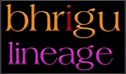 Bhrigu Lineage